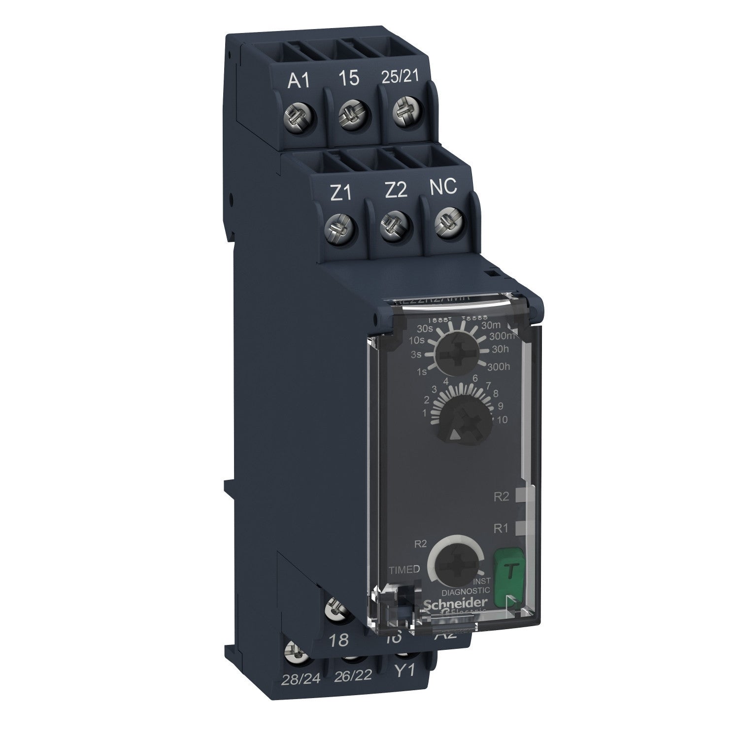 Schneider RE22R2ACMR Harmony Time RE22 - relé tempo - 2OF - A Aw - 1s a ...