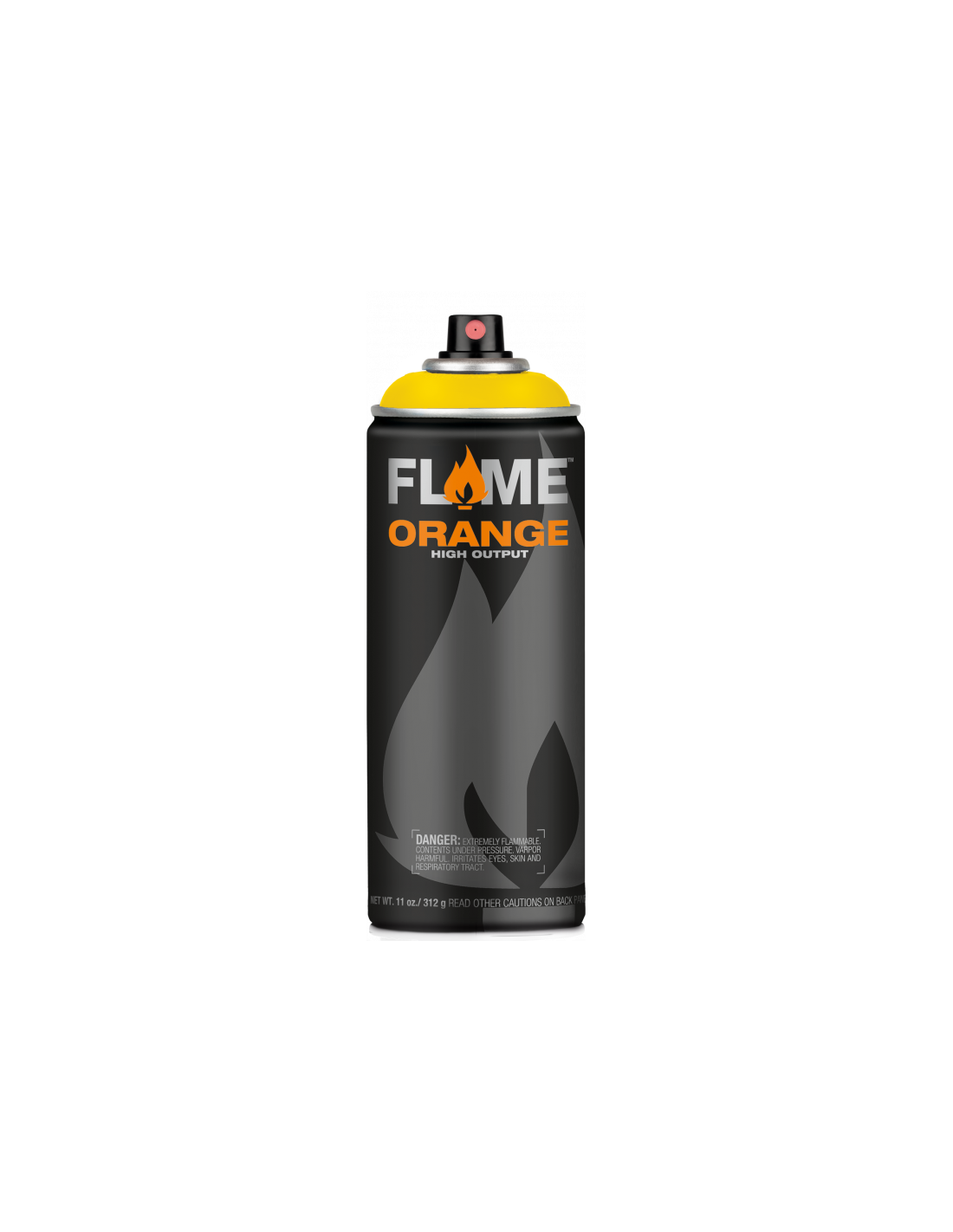MOLOTOW - SPRAY FLAME ORANGE MATE MOLOTOW 400 ML (106 Signal Yellow ...
