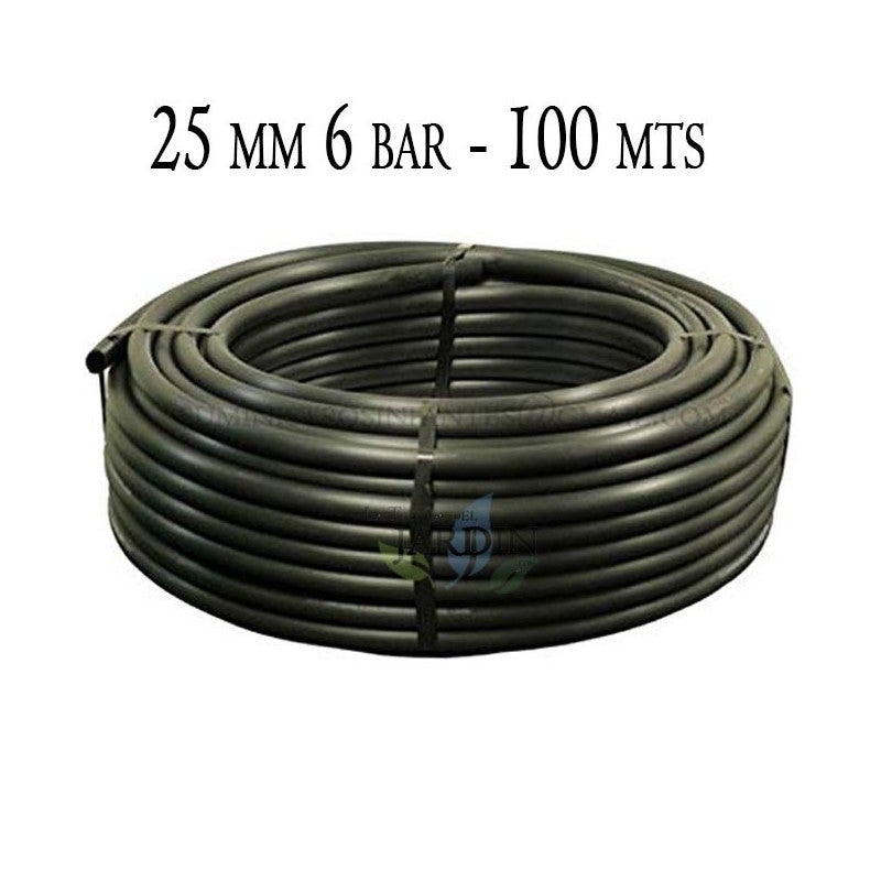 Tube Polyéthylène 25mm | Tube Agricole 25mm 6 bar 100 mètres | Tube d ...