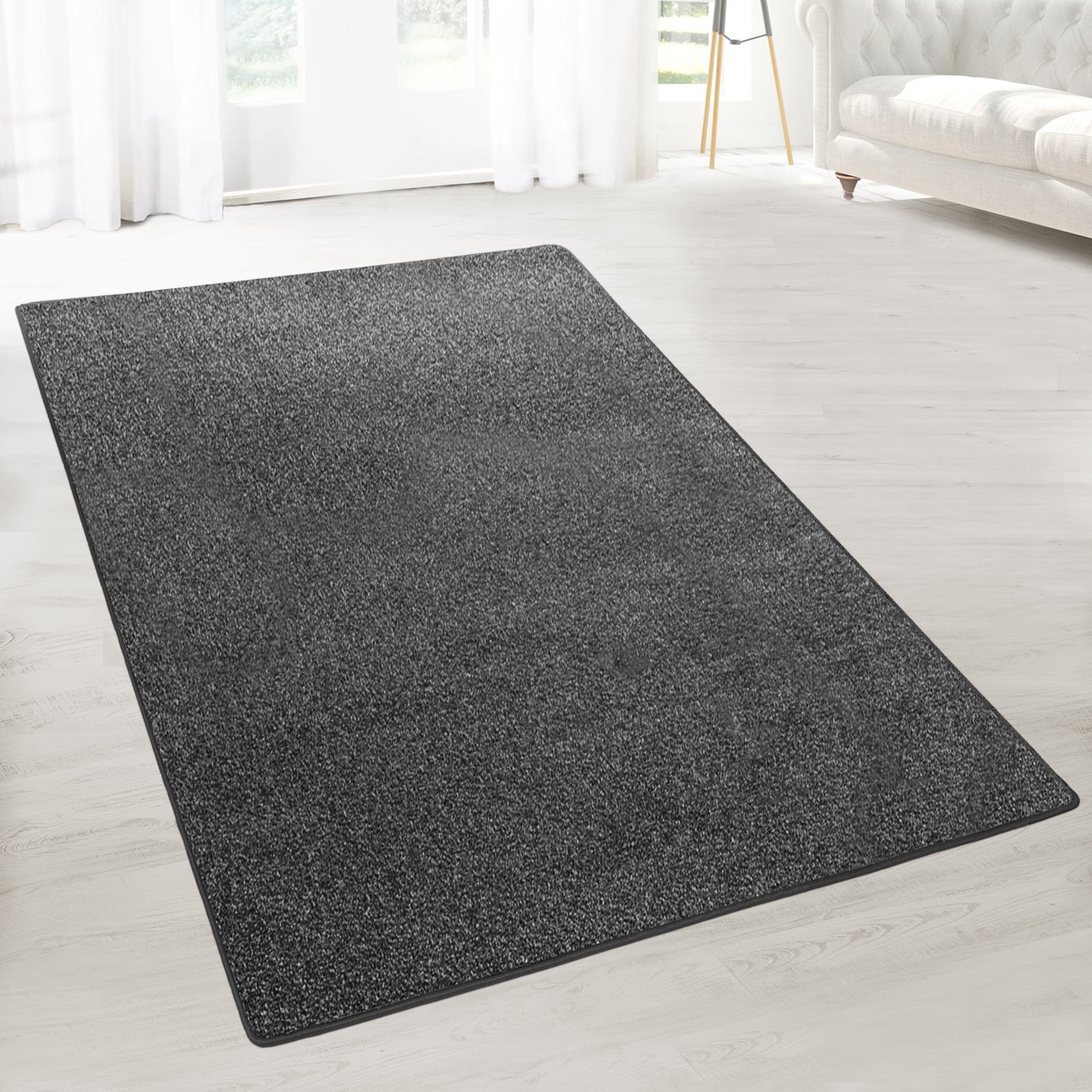 KARAT >Alfombra de pasillo Lyon Negro moteado 50 x 150 cm | Leroy Merlin