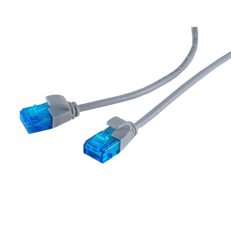 S-conn 08-22010 c ble r seau gris 0,5 m cat6 u/utp (utp) | Leroy Merlin