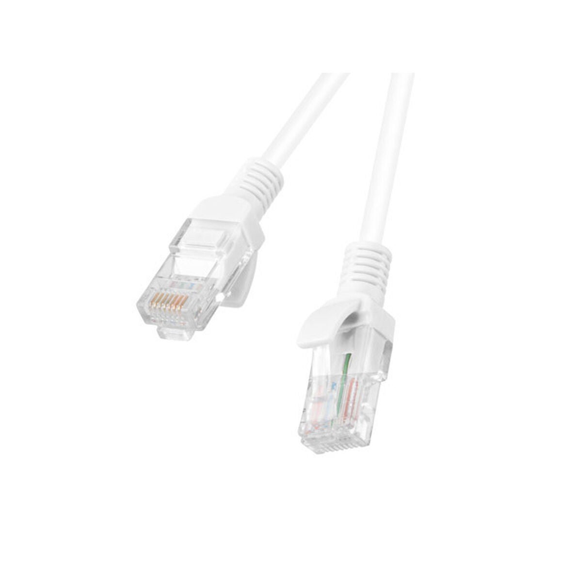 Câble RJ45 Catégorie 6 UTP Rigide Lanberg PCU6-10CC-0100-W 1 m | Leroy Merlin
