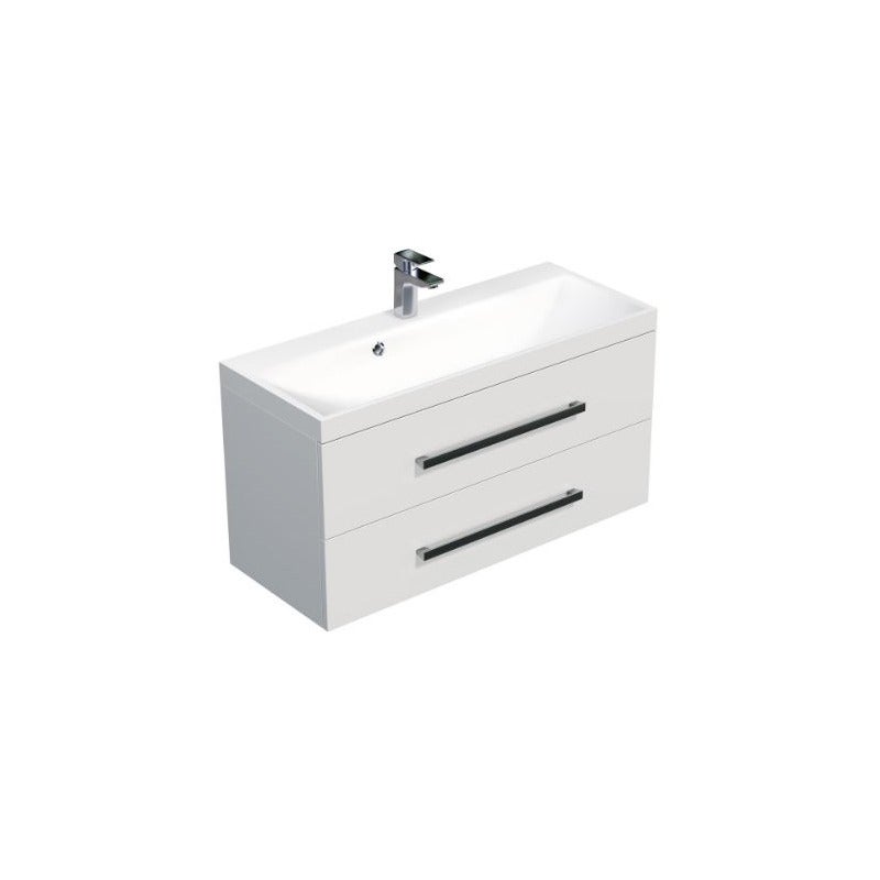 Naturel Mobile bagno Naturel con lavabo Naturel Cube Way 100x40 cm ...