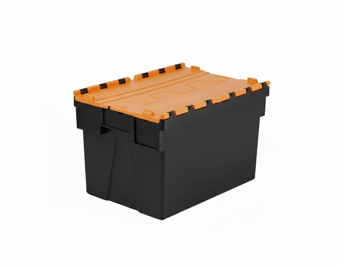 Bac navette orange 600x400x400 mm 69 litres | Leroy Merlin