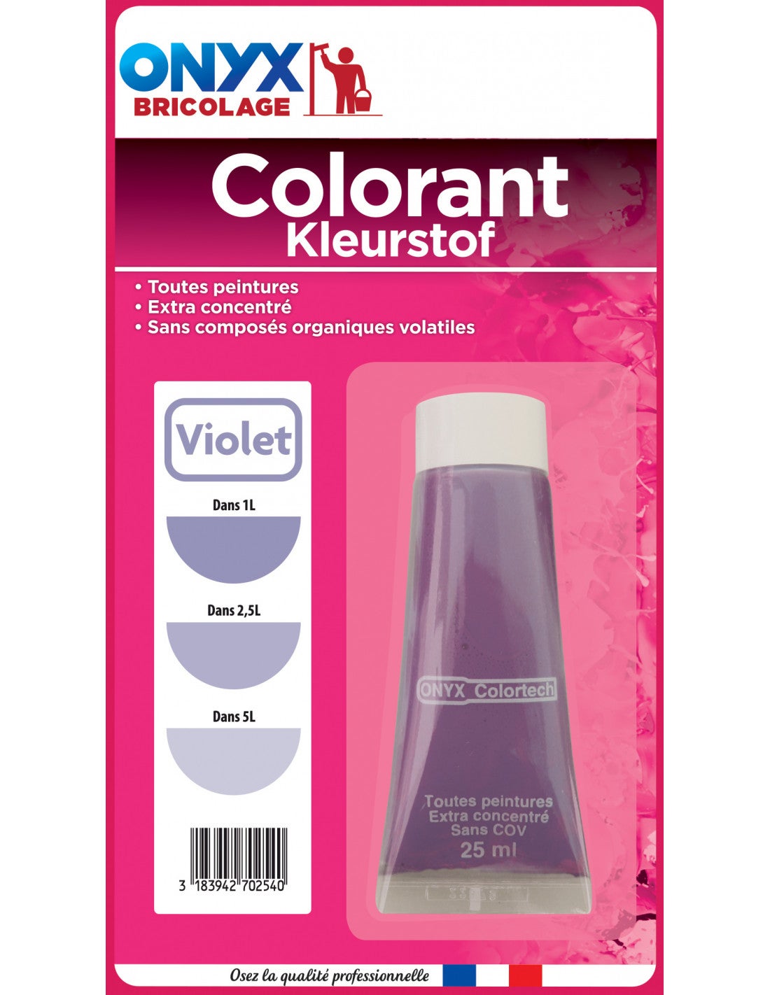 COLORANT SANS ODEUR VIOLET 25 ML | Leroy Merlin