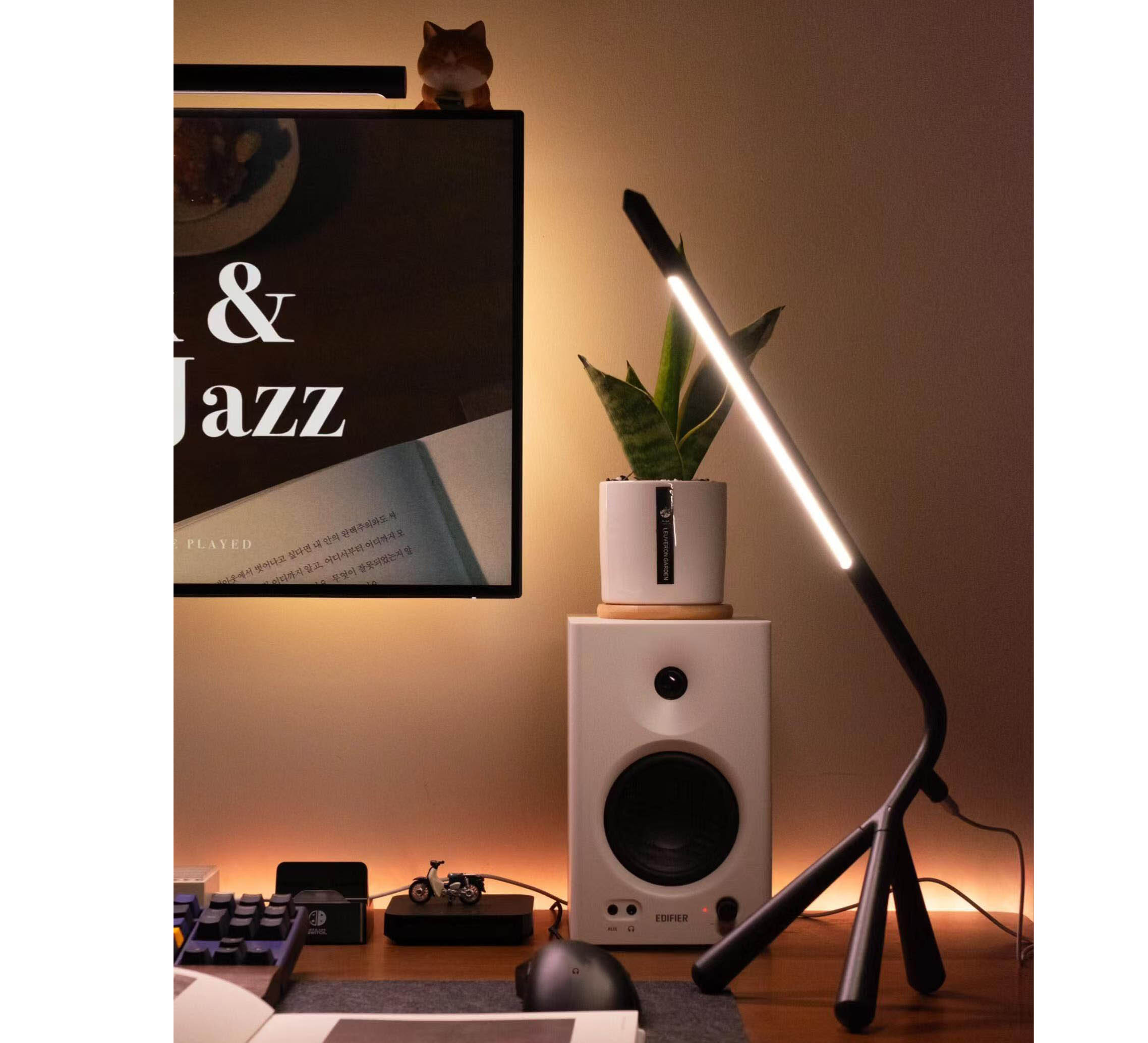 Creative 7W LED Lámpara de Pie de Tres Patas, Temperatura 4000K ...