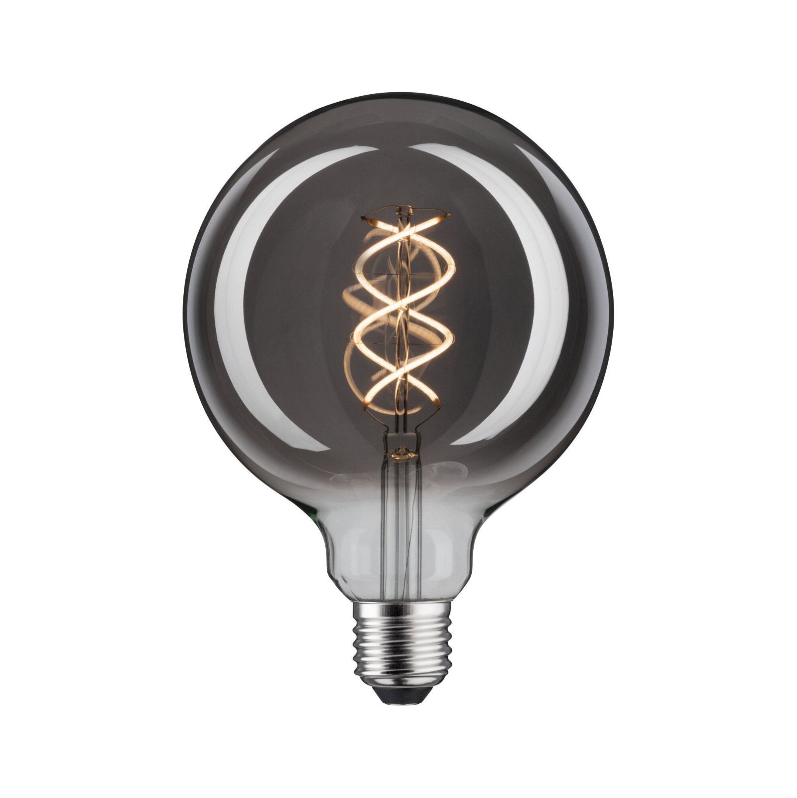 1879 Filament 230 V Globe LED G125 E27 130lm 4W 1800K gradable Verre fumé | Leroy Merlin