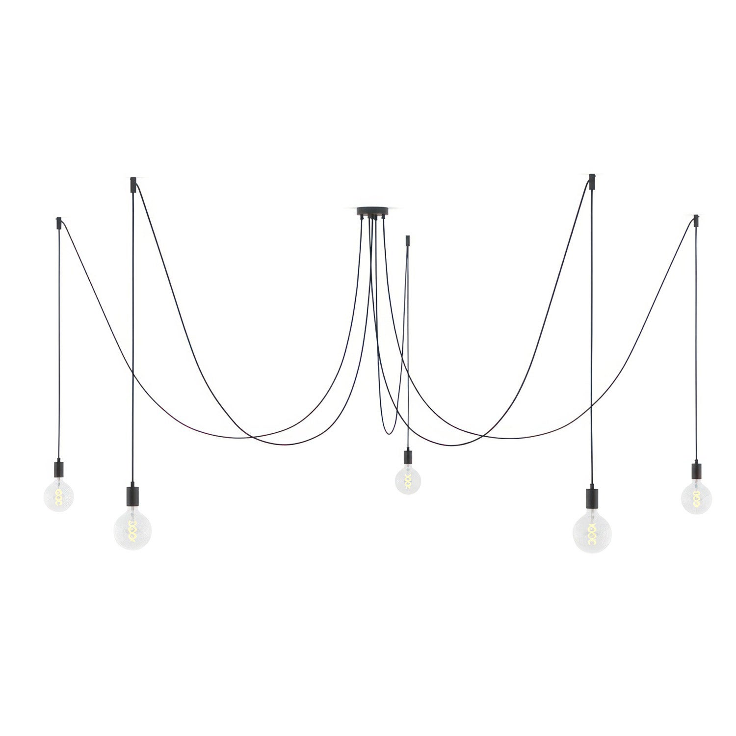 Creative cables - Spider - Suspension multiple 5 bras fabriquée en ...