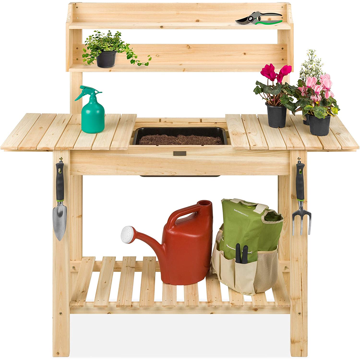 MaxxGarden Table de Rempotage - Table de Plantation - Petite Table à ...