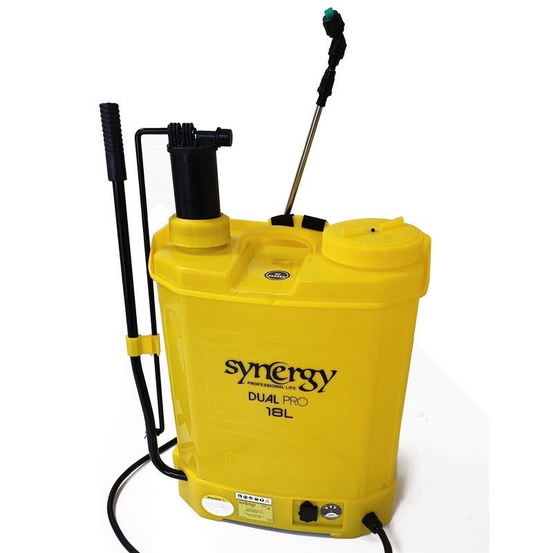 Pulvérisateur à dos sur batterie 18L 2en1 12v 8Ah - Synergy Dual Pro ...