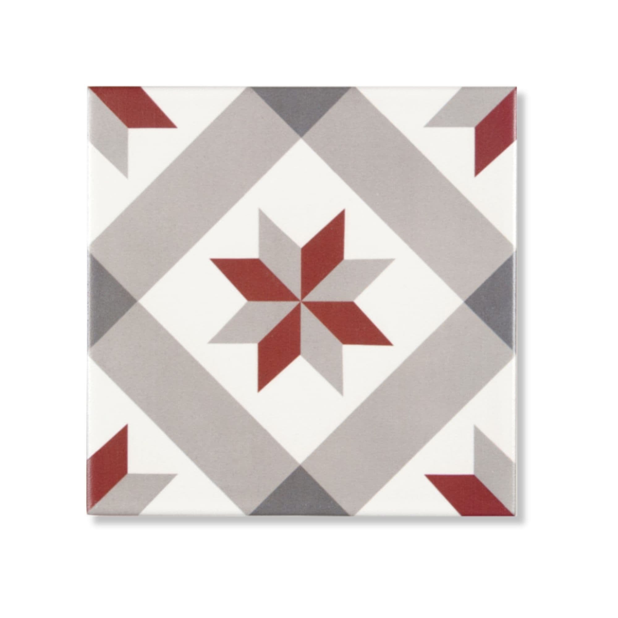 Carrelage premium effet Carreau ciment sol / mur Veciana l.20 x L.20 cm ...