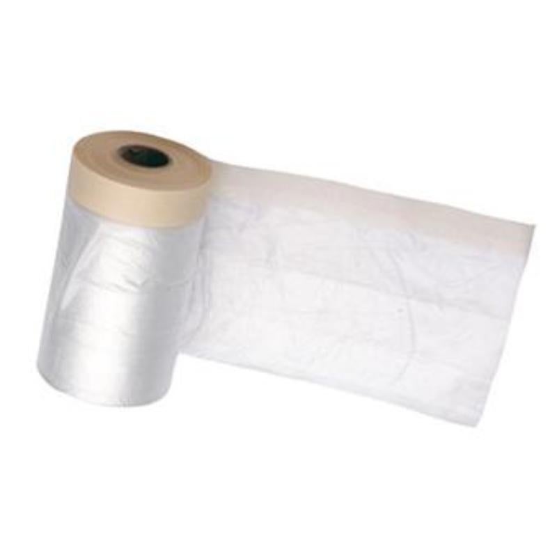 Plastico protector 600mmx20mt con cinta pintor | Leroy Merlin