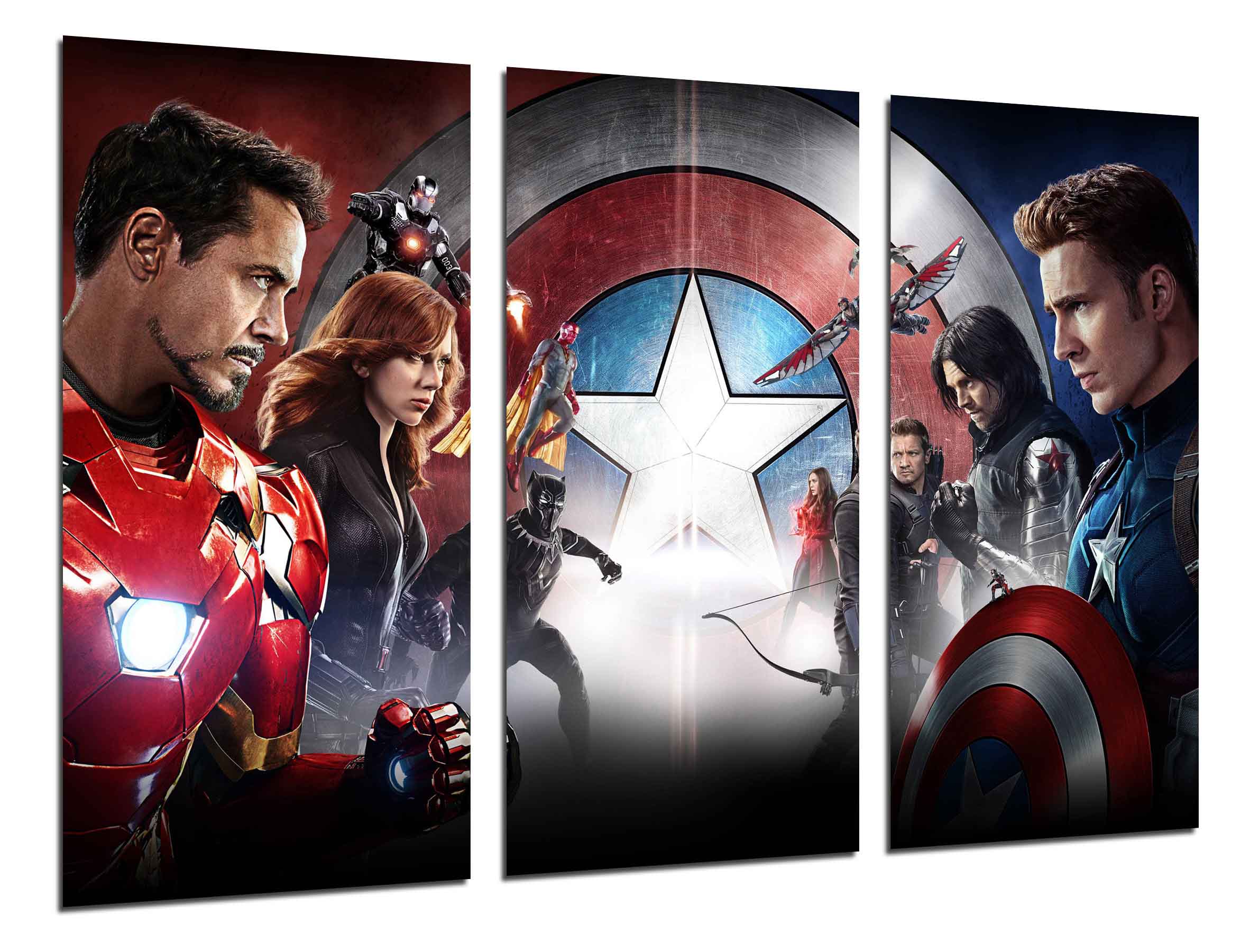 Insieme del manifesto Capitan America, I Vendicatori, Cinema, stampa ...