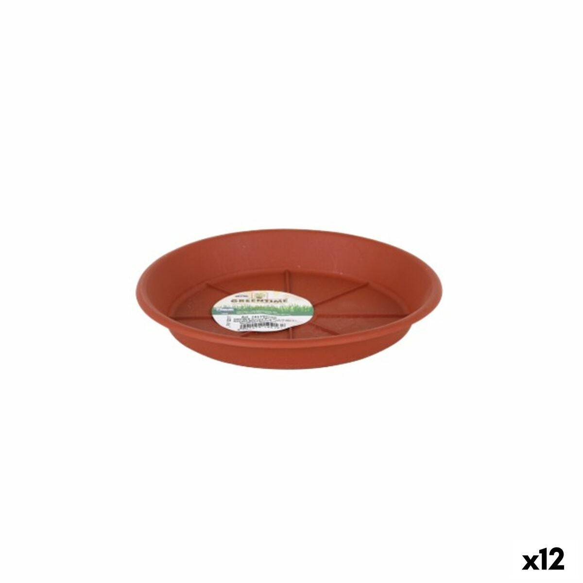 Sous-pot Dem Greentime Marron ø 16 x 2 cm (12 Unités) | Leroy Merlin