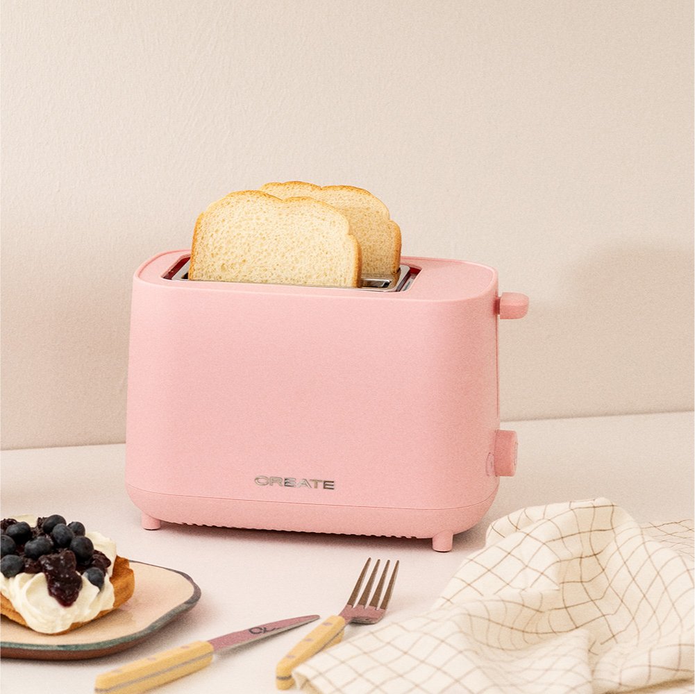 CREATE - TOAST STUDIO - Grille pain - Rose pastel | Leroy Merlin