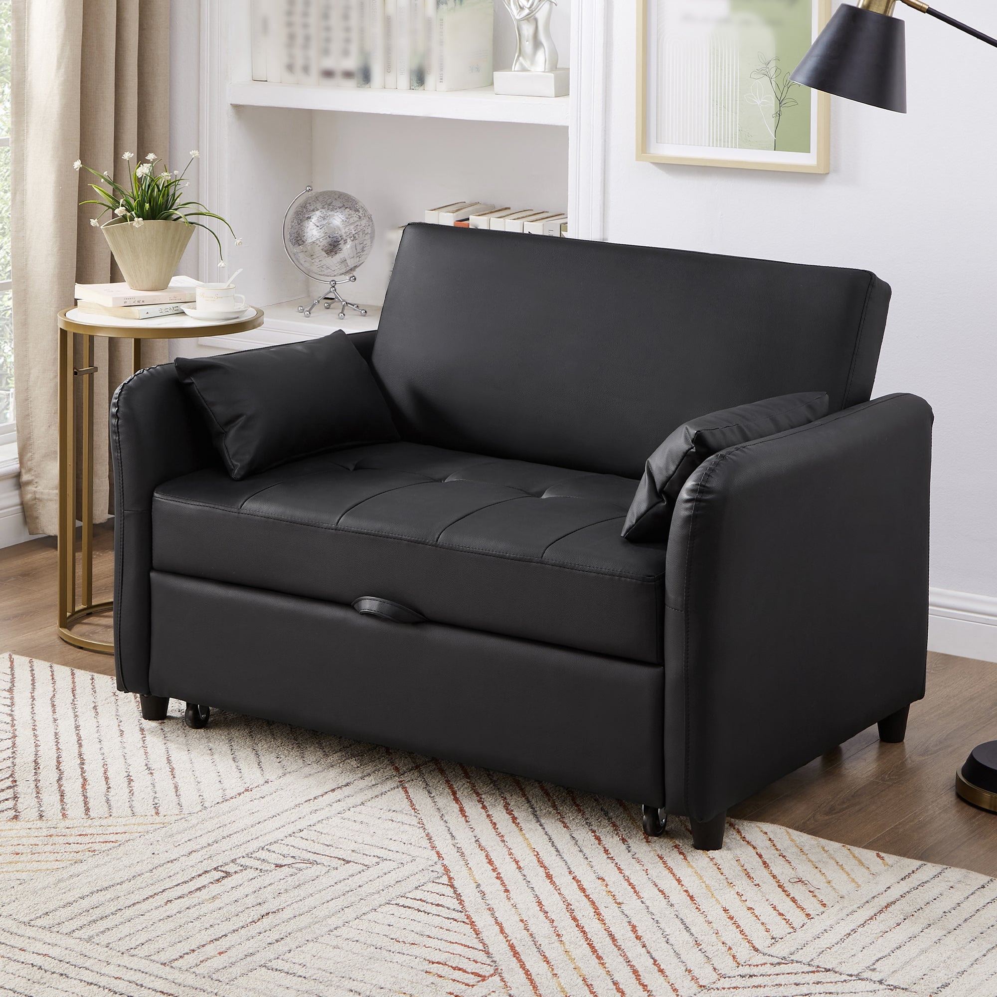 Sofá multifuncional 122 x 83 x 82 cm - con función cama - sofá cama ...