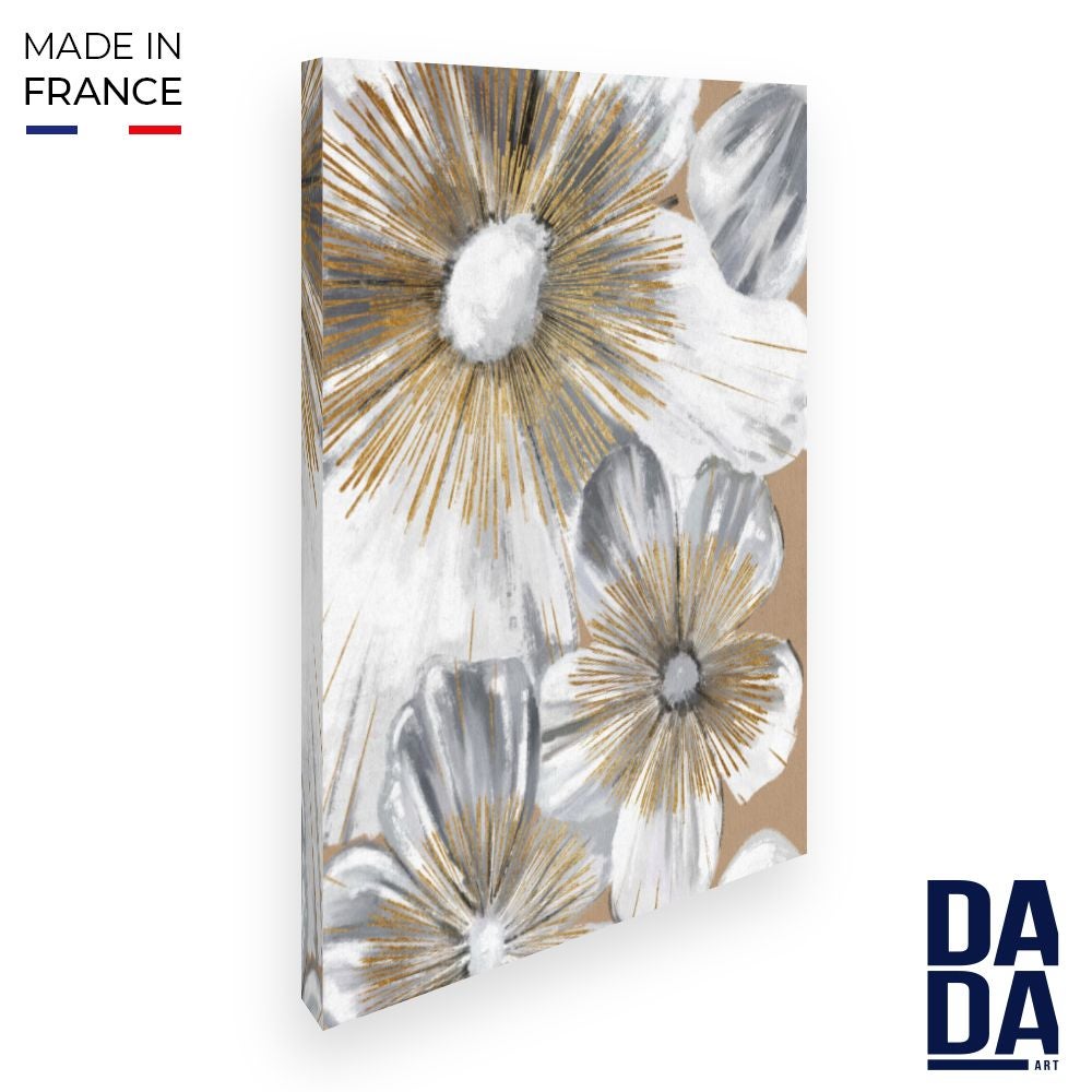 Toile Fleurs artistiques / 50x70cm / Fabriqué en France / DADA ART ...