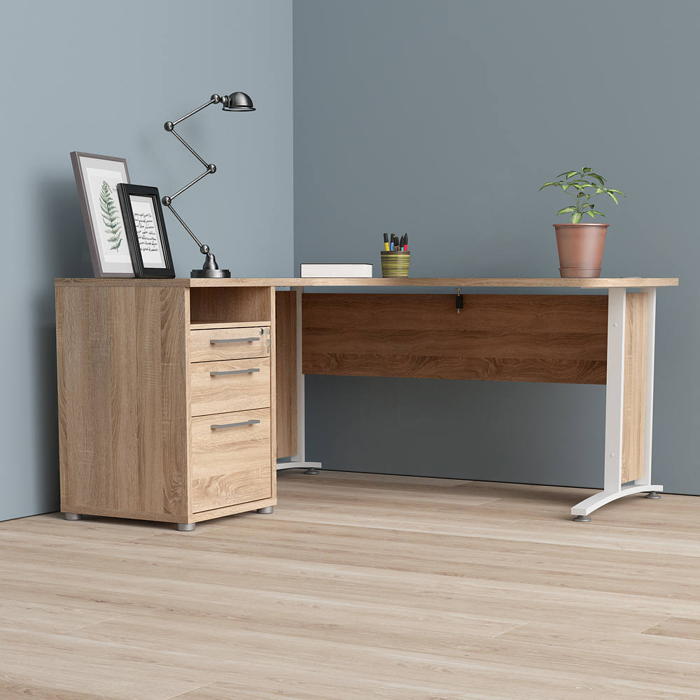 Bureau Aimee, Pupitre polyvalent, Table de bureau pour PC, Plan de ...