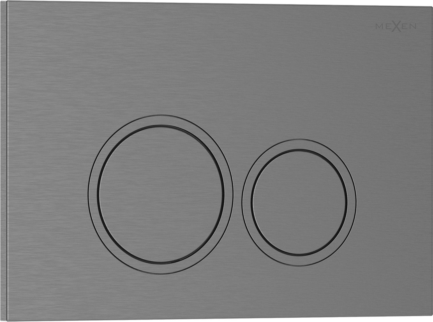 Bouton de chasse Mexen Tex 01, gris canon brossé - 6101-12 | Leroy Merlin