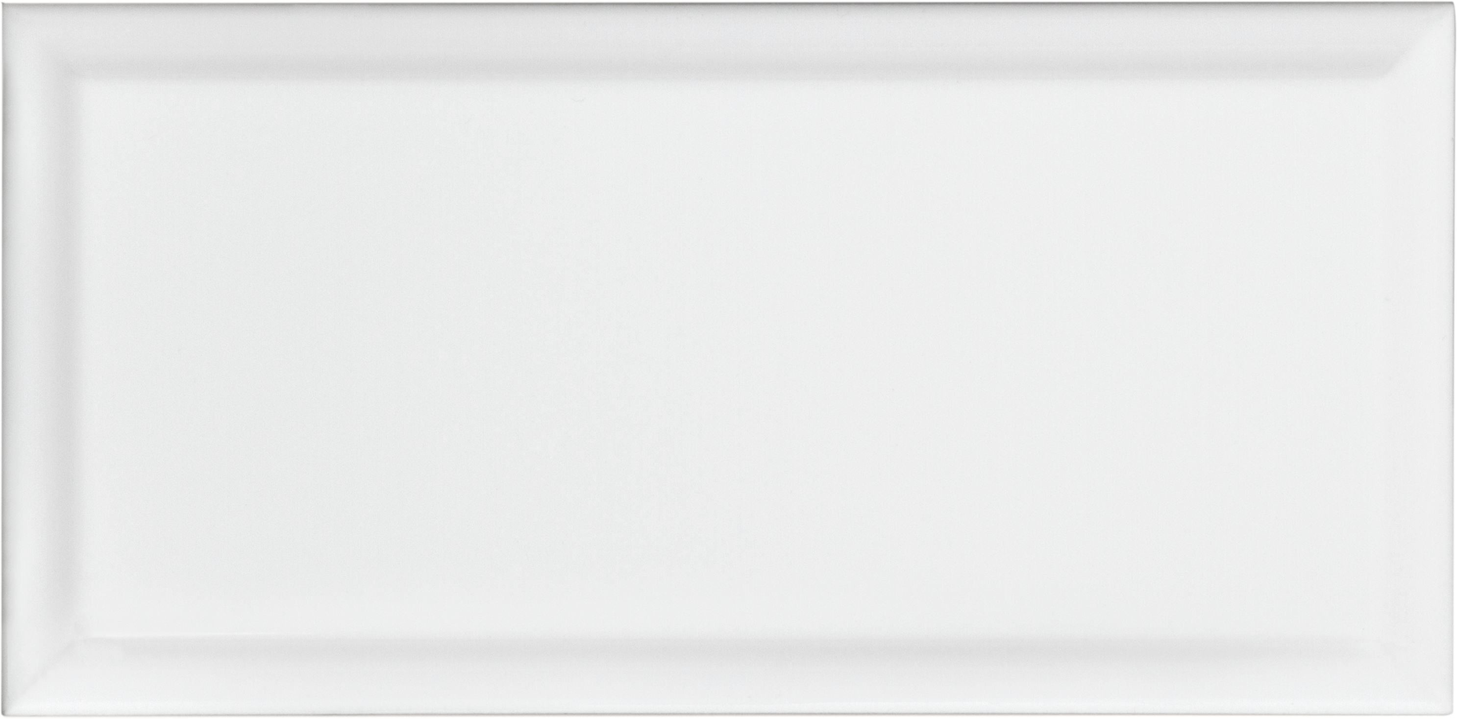 Azulejo cerámico Brillante CERAGNI BISELADO Metro Blanco 000 | M10x20 ...