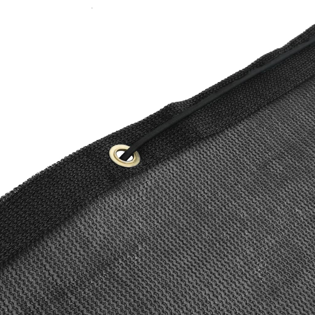 Filet de conteneur PEHD 3 x 5 m Noir vidaXL | Leroy Merlin