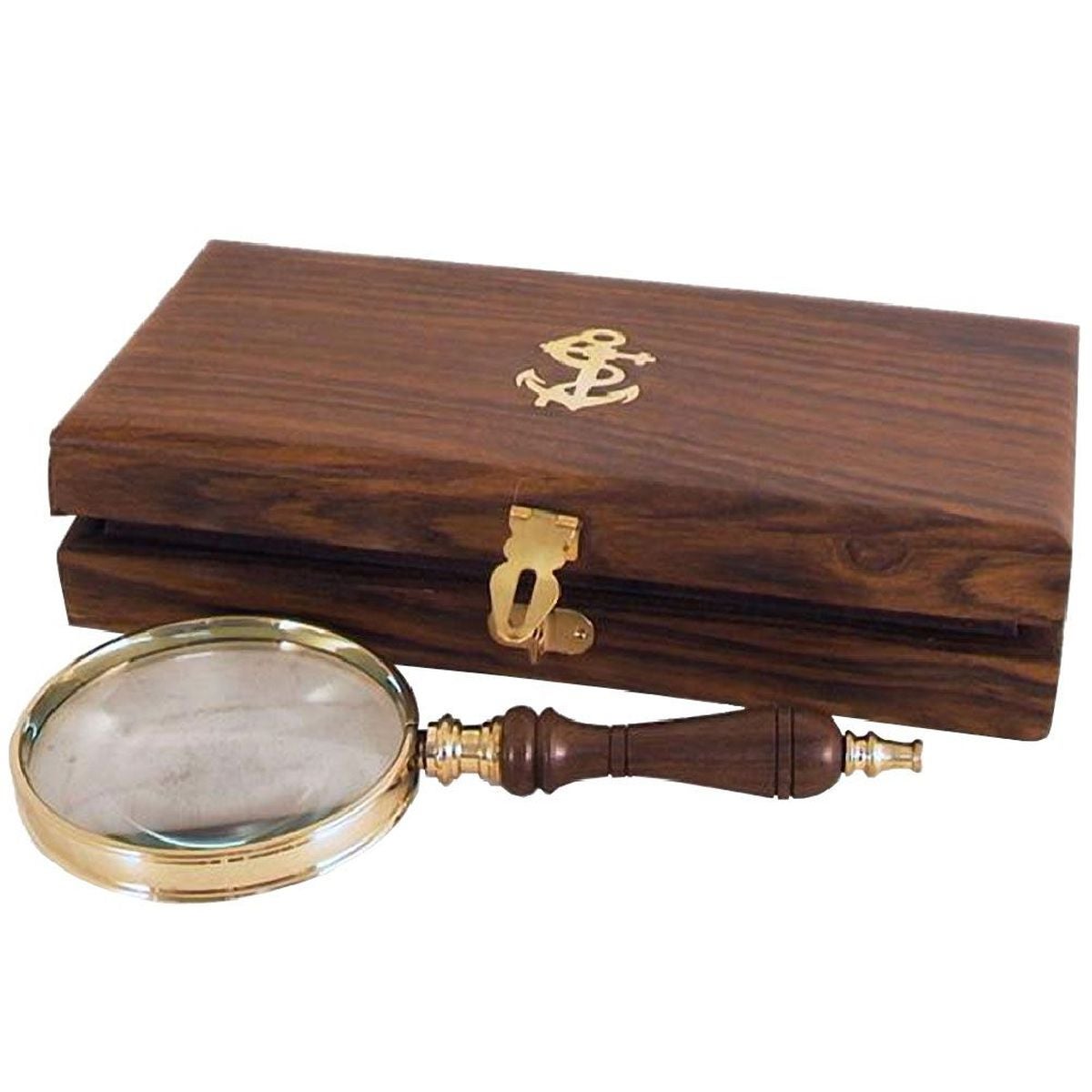 Loupe décorative dans coffret bois | Leroy Merlin