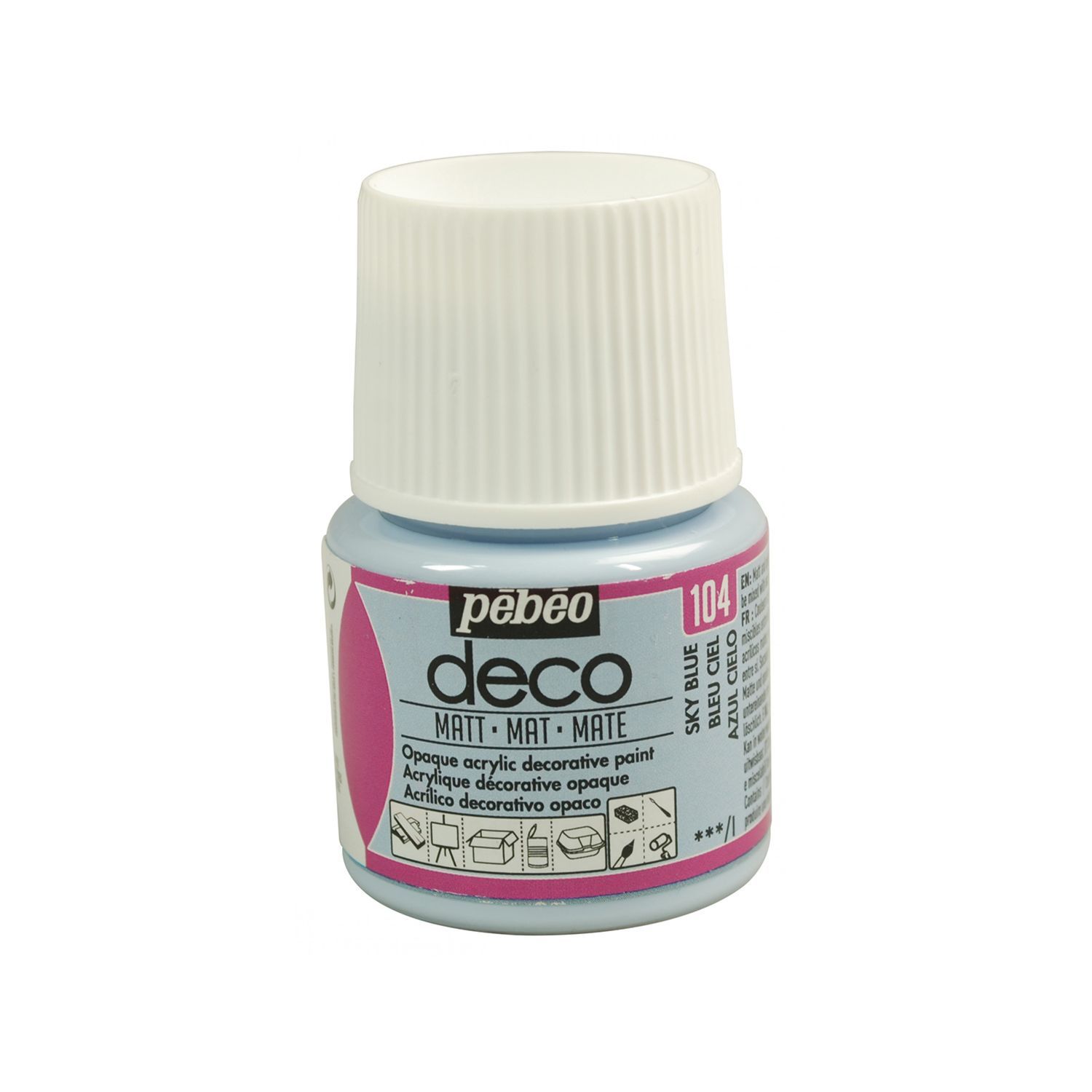 Vernice acrílica opaca mate Cielo azul 45 ml | Leroy Merlin