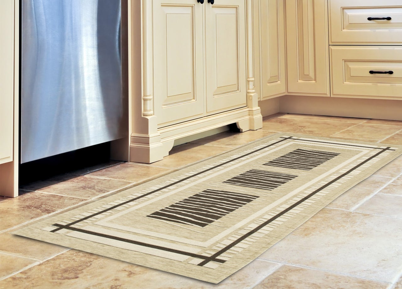 Tappeto Passatoia Runner Cucina Antiscivolo Corsia Lavabile Graffiti ...