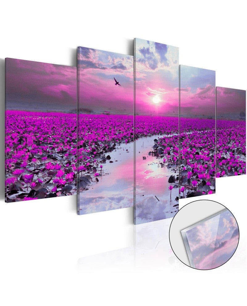 Tableau sur verre acrylique - The River of Magic [Glass] 100x50 | Leroy ...