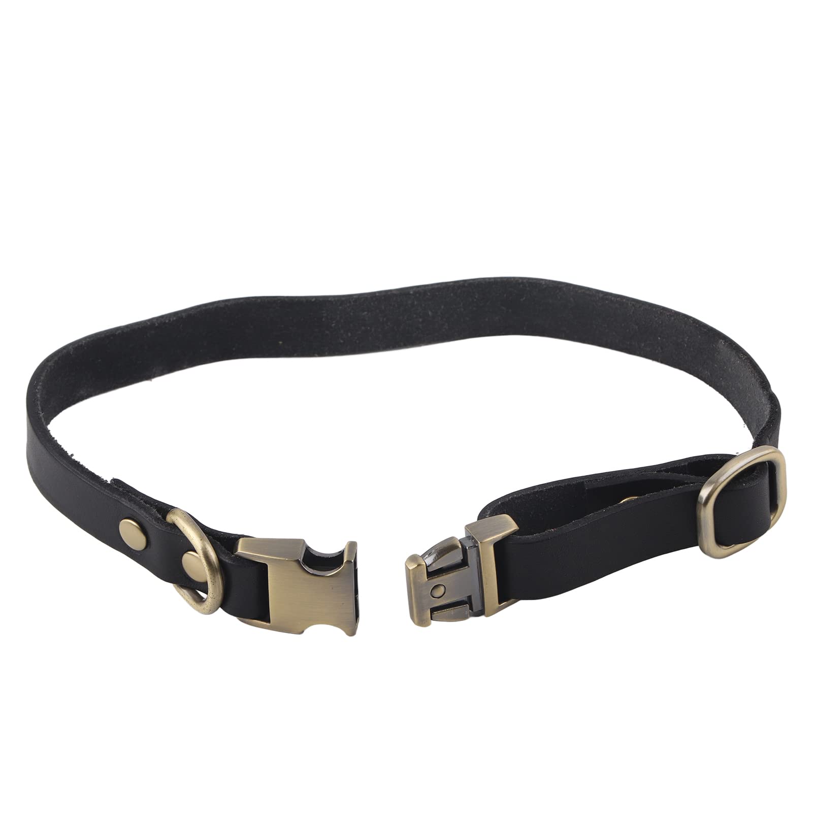 Collier pour chien en cuir Collier pour animal de compagnie en cuir ...