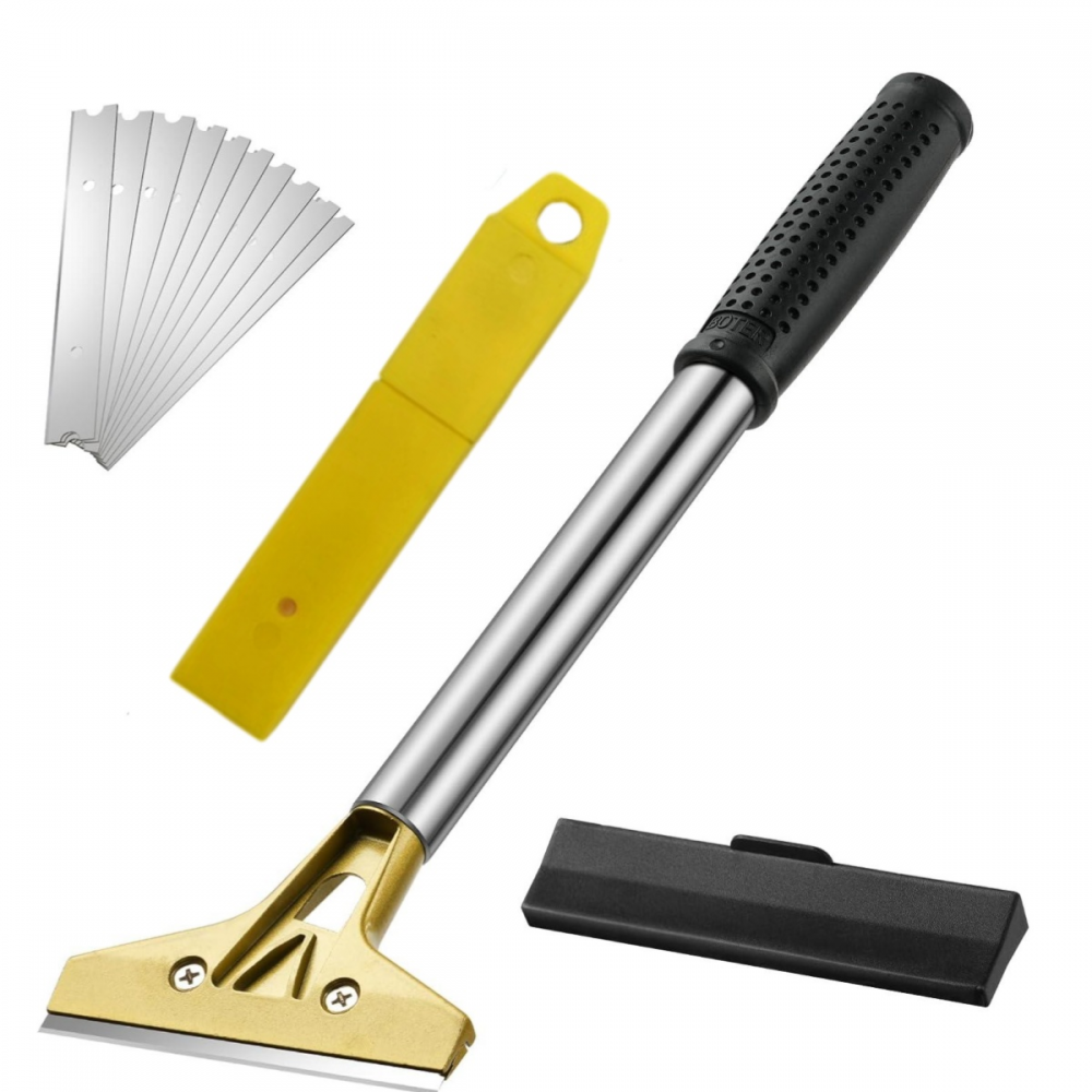 Raschietto per finestre da 330 mm con 11 lame, attrezzo multiuso per ...