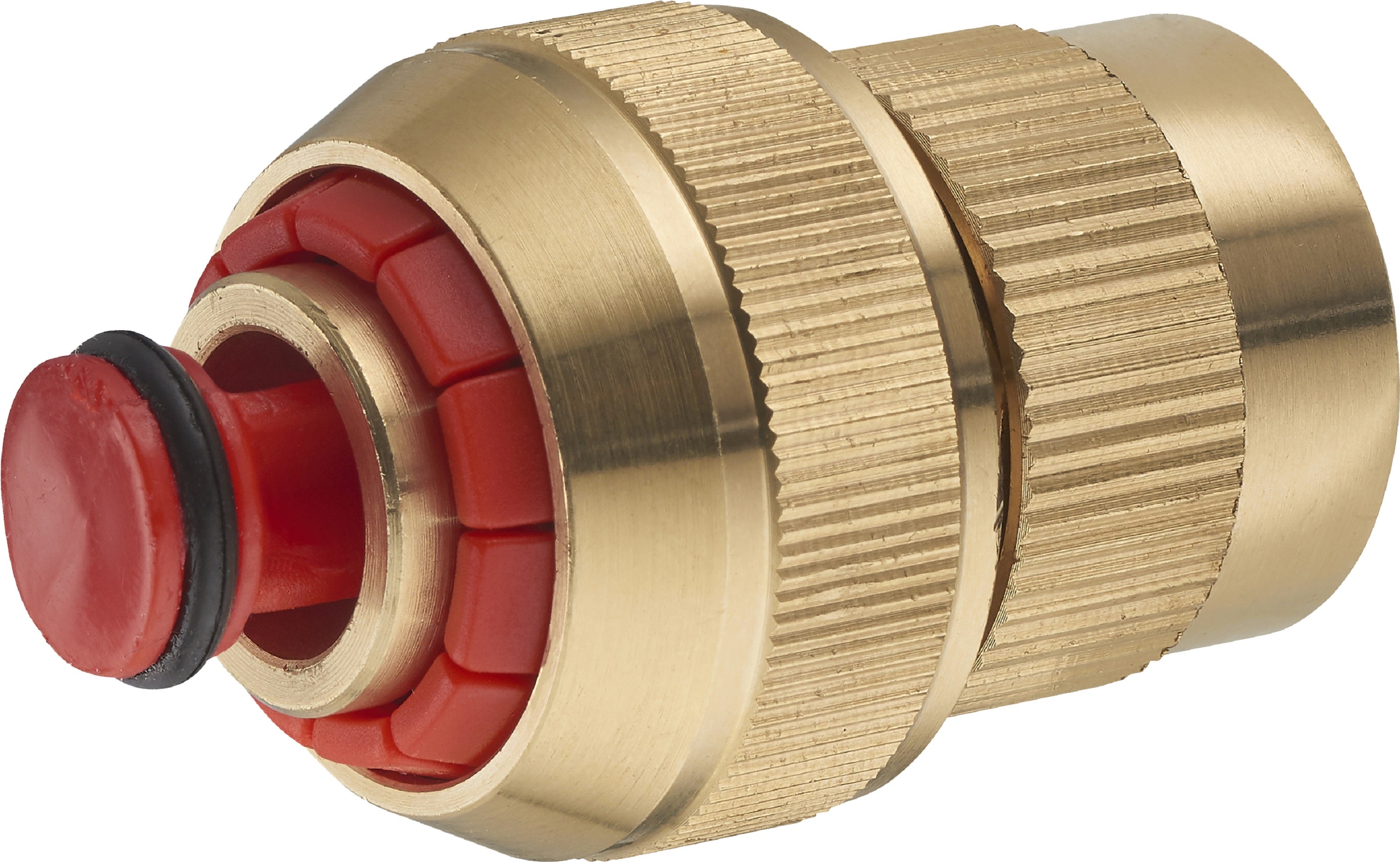 AROZ Raccordo automatico in ottone con aquastop, diametro 19 mm | Leroy Merlin