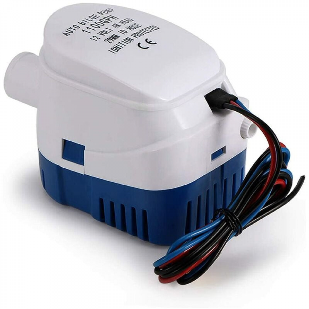 Pompe de cale, pompe de cale automatique 12 V 1100 GPH pompe de cale ...