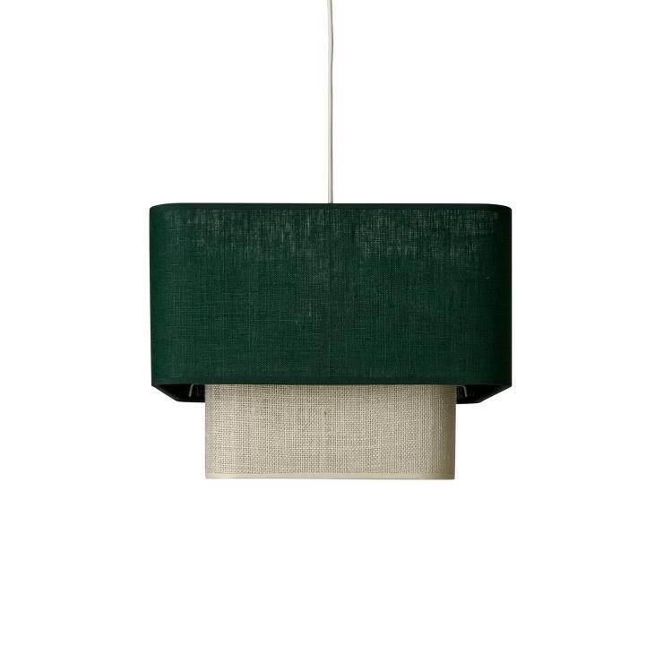 AINHOA-Suspension double Jute ou Lin L35cm - | Leroy Merlin