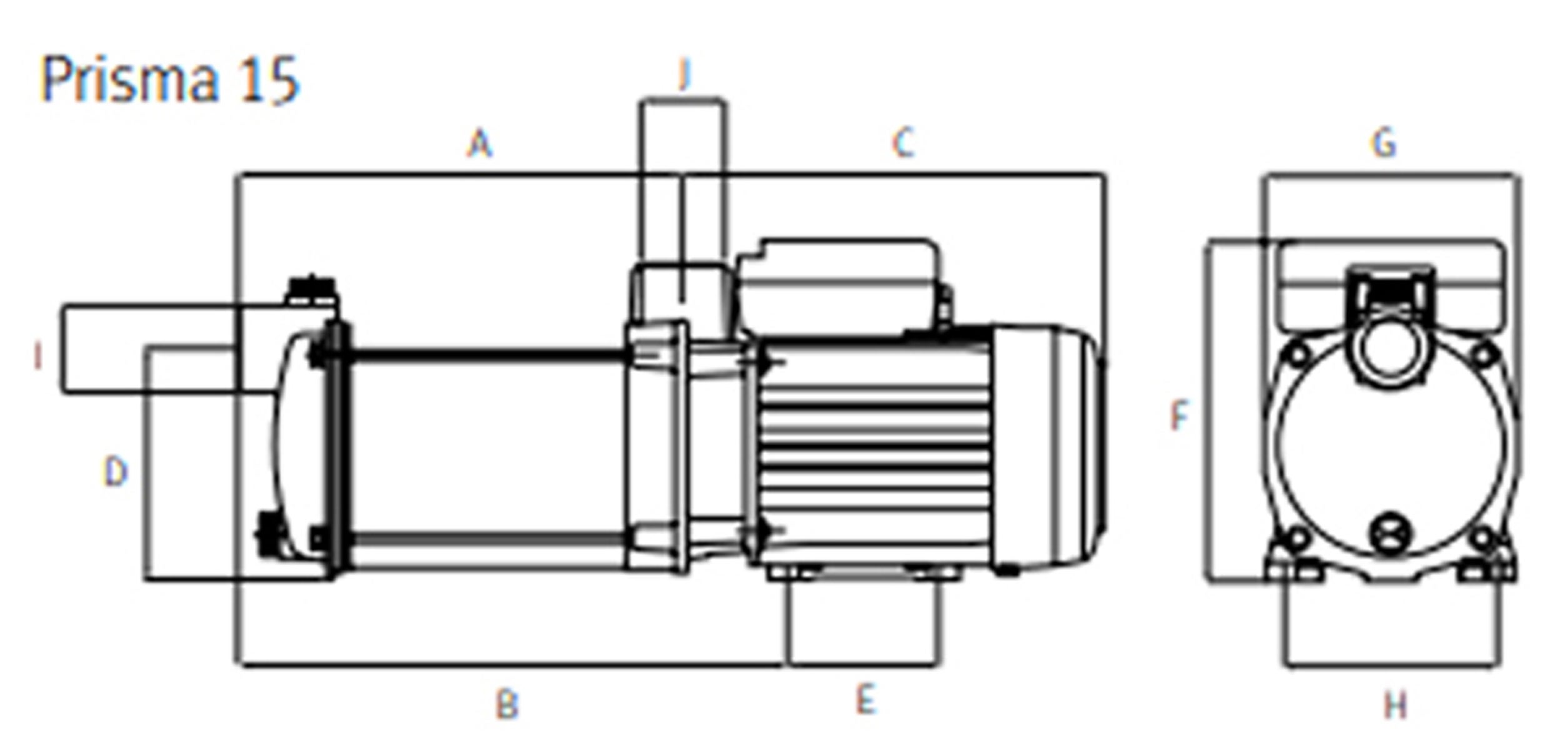 ESPA Pompe centrifuge multi-étage horizontale pour l'approvisionnement ...