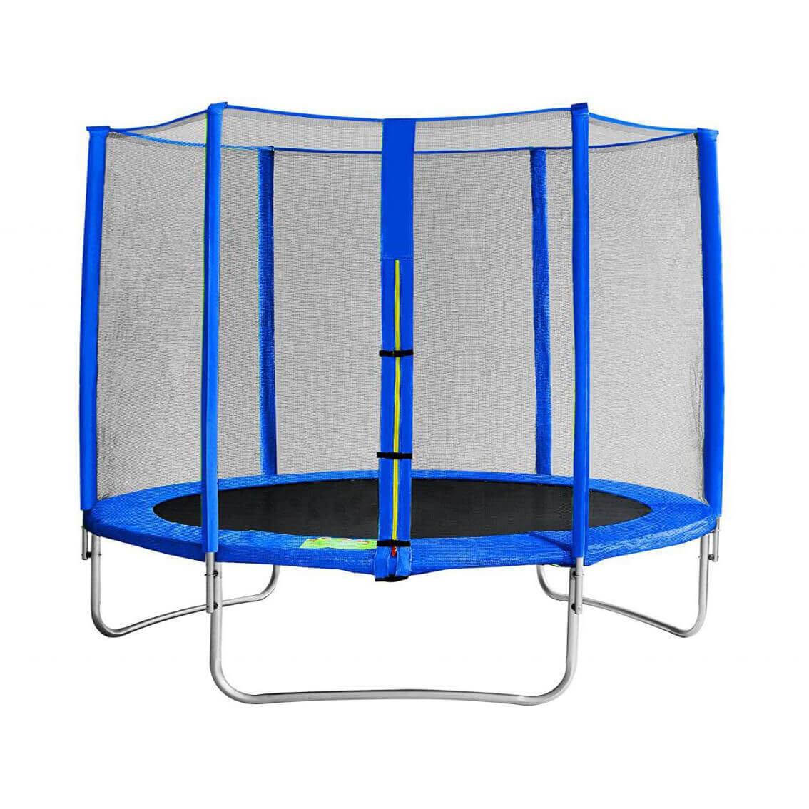 Trampoline élastique avec filet de sécurité et échelle 305 cm Jumpy ...