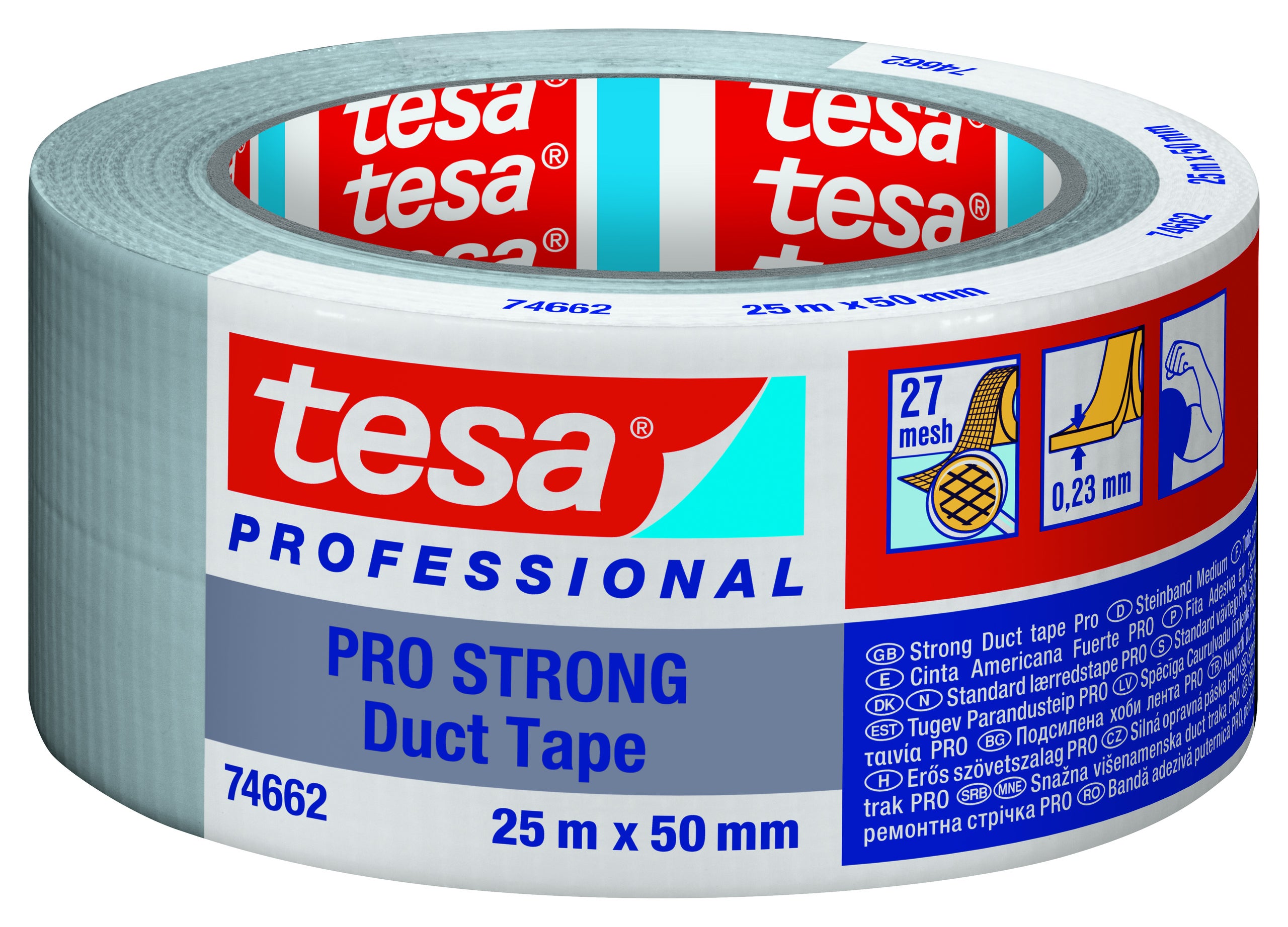 RUBAN AMÉRICAIN PRO FORT 50MMX25M | Bricoman