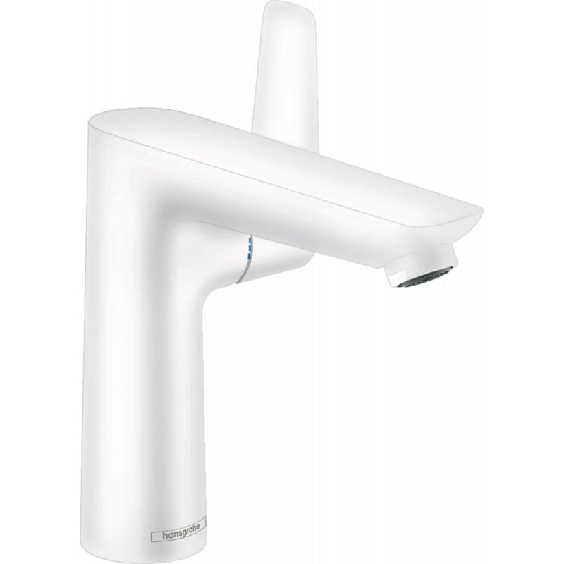 Hansgrohe Talis E Mitigeur de lavabo 150 avec tirette et vidage, Blanc ...