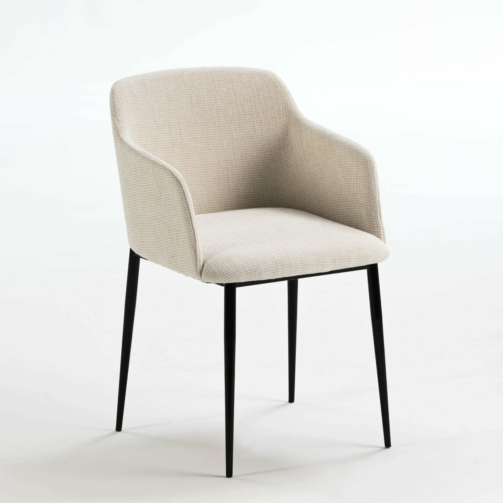 Chaise aguasal 51 x 55 x 78 cm Noir, blanc | Leroy Merlin
