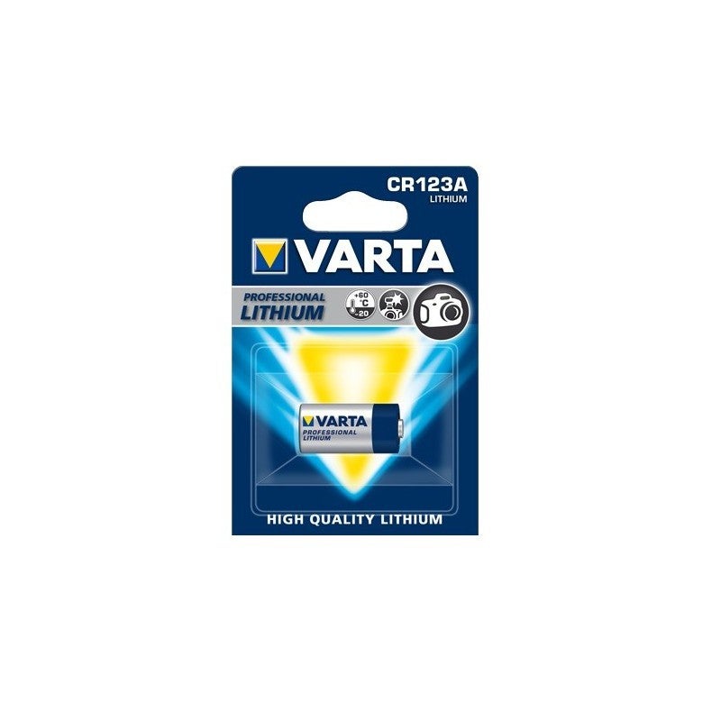 Piles varta lithium cr123a longue durée x2 | Leroy Merlin