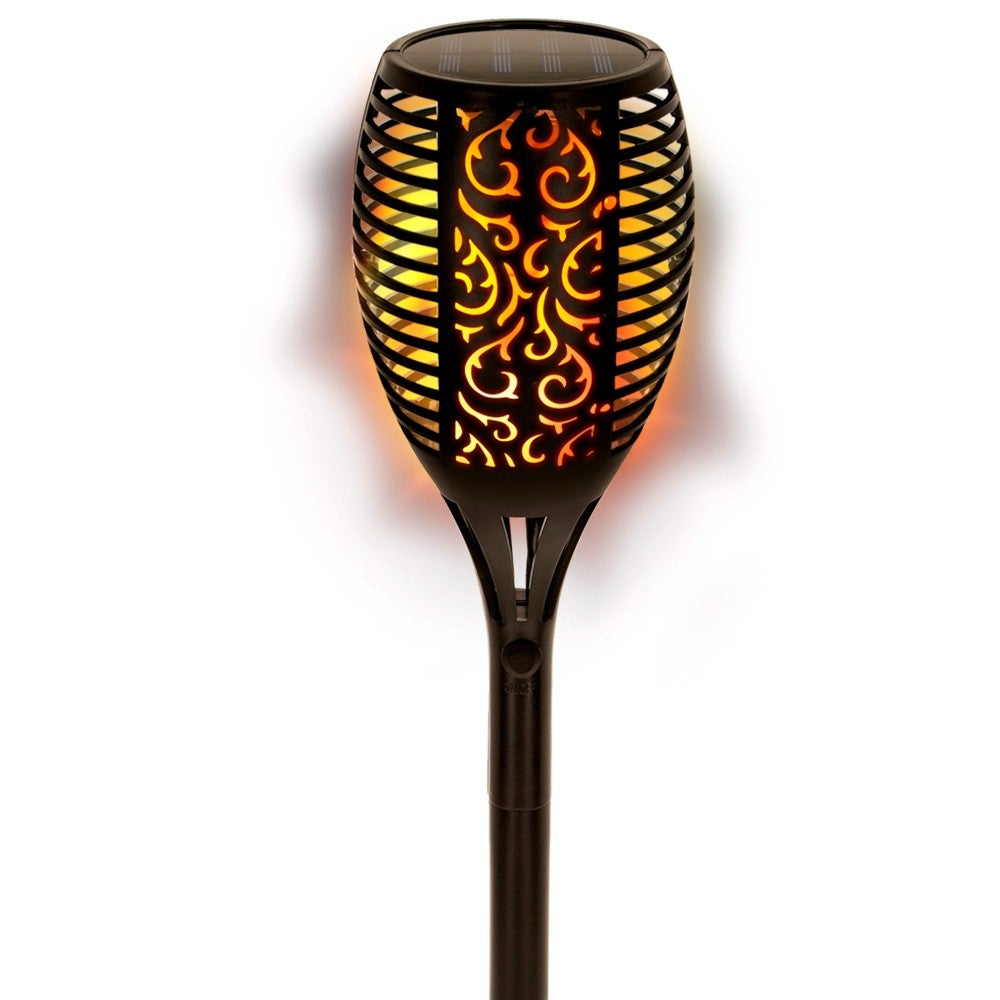 Torche solaire LED effet feu Aktive | Leroy Merlin