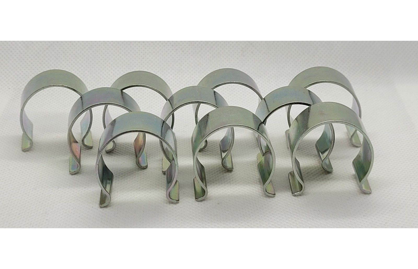 Clips bâche de serre pour tube diamètre 30mm - acier bichromaté anti ...
