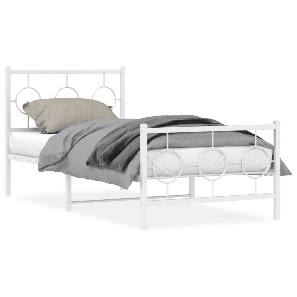 Cama para adulto | Cama individual | Estructura cama metal con cabecero ...