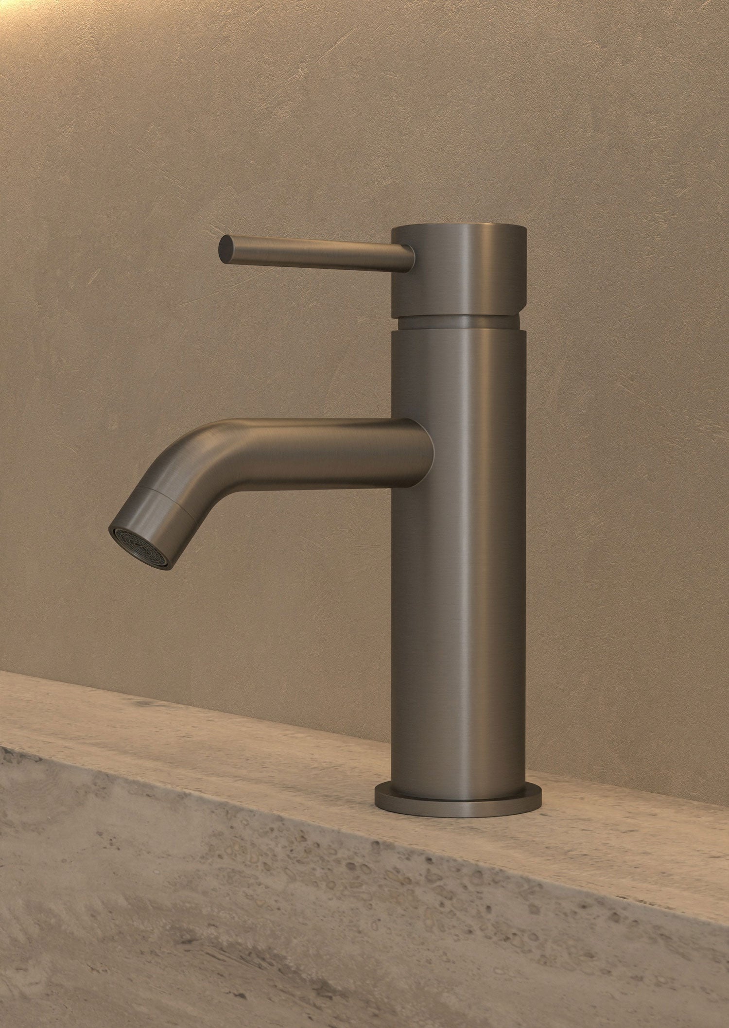 Robinet mitigeur Gun métal - Corbeau | Leroy Merlin