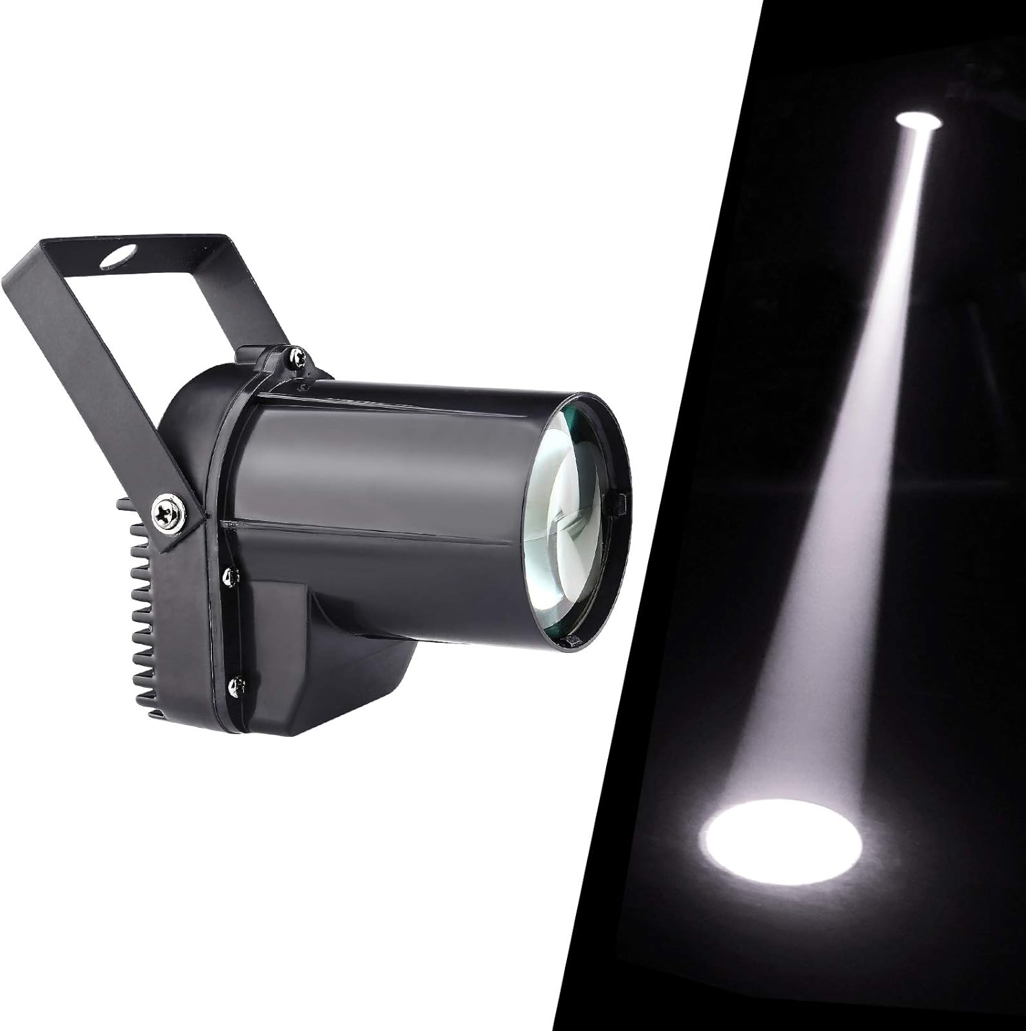 3w Blanc Projecteur pour Boule à Facettes Lumiere pour Boule a Facette ...