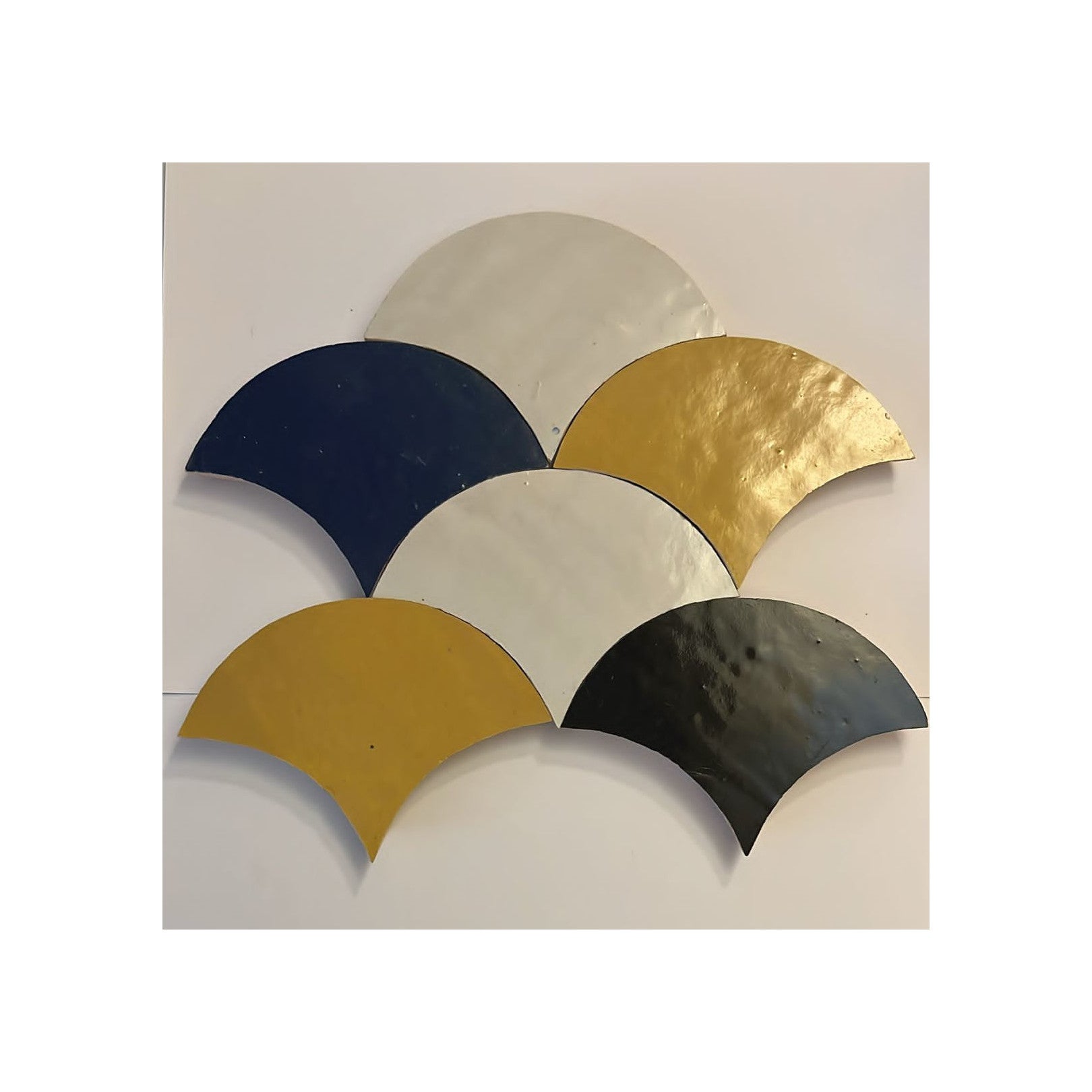 Véritable Zellige marocain artisanal - Saphir30format : Ecaille 13.5x9 ...