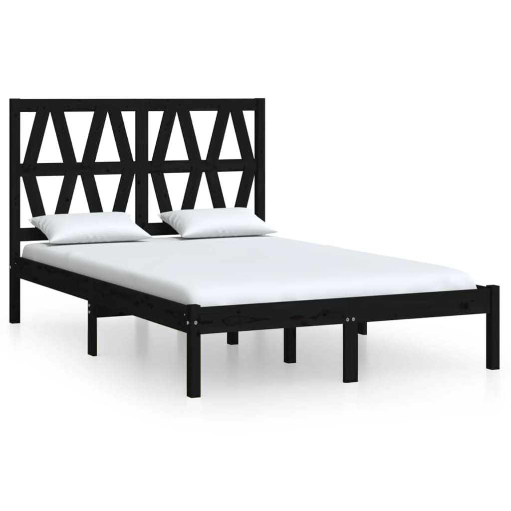 Cama matrimonial | Cama para adultos | Estructura de cama de madera ...