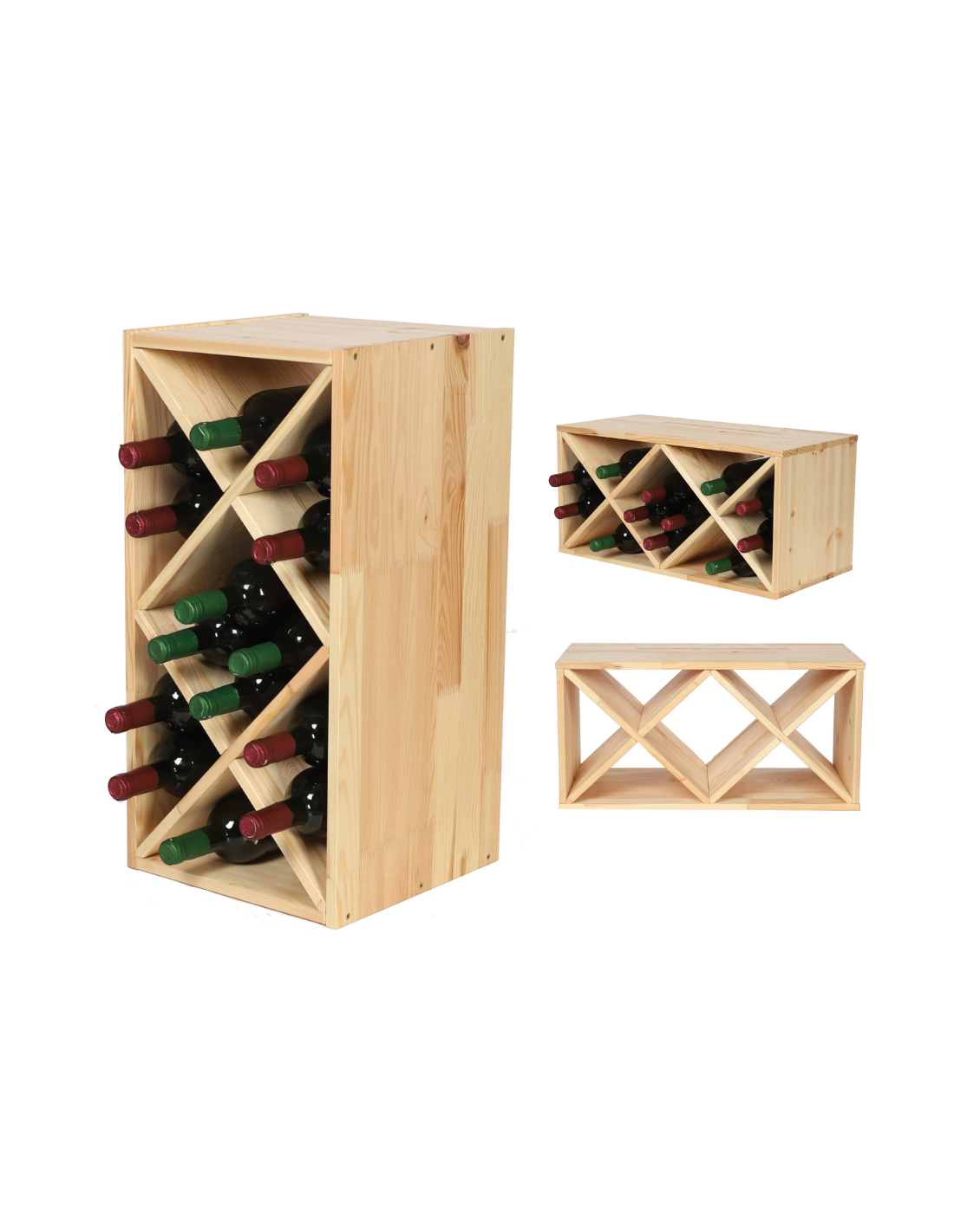 Range Bouteilles Croisillon Petit Modèle / | Leroy Merlin