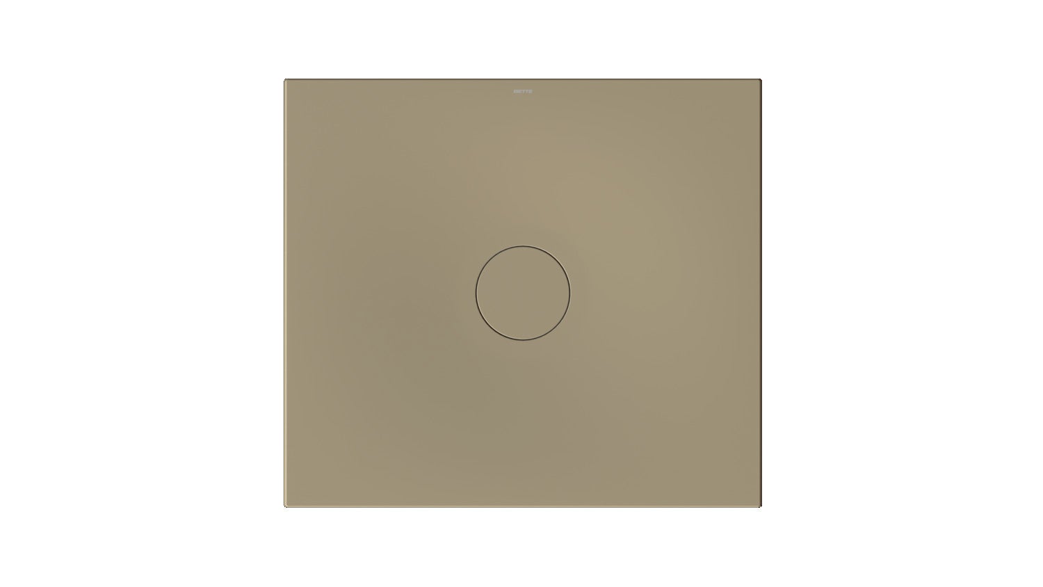 Carreau de douche BetteAir 1000x900mm, 7351-417, Farbe: Hazel mat ...