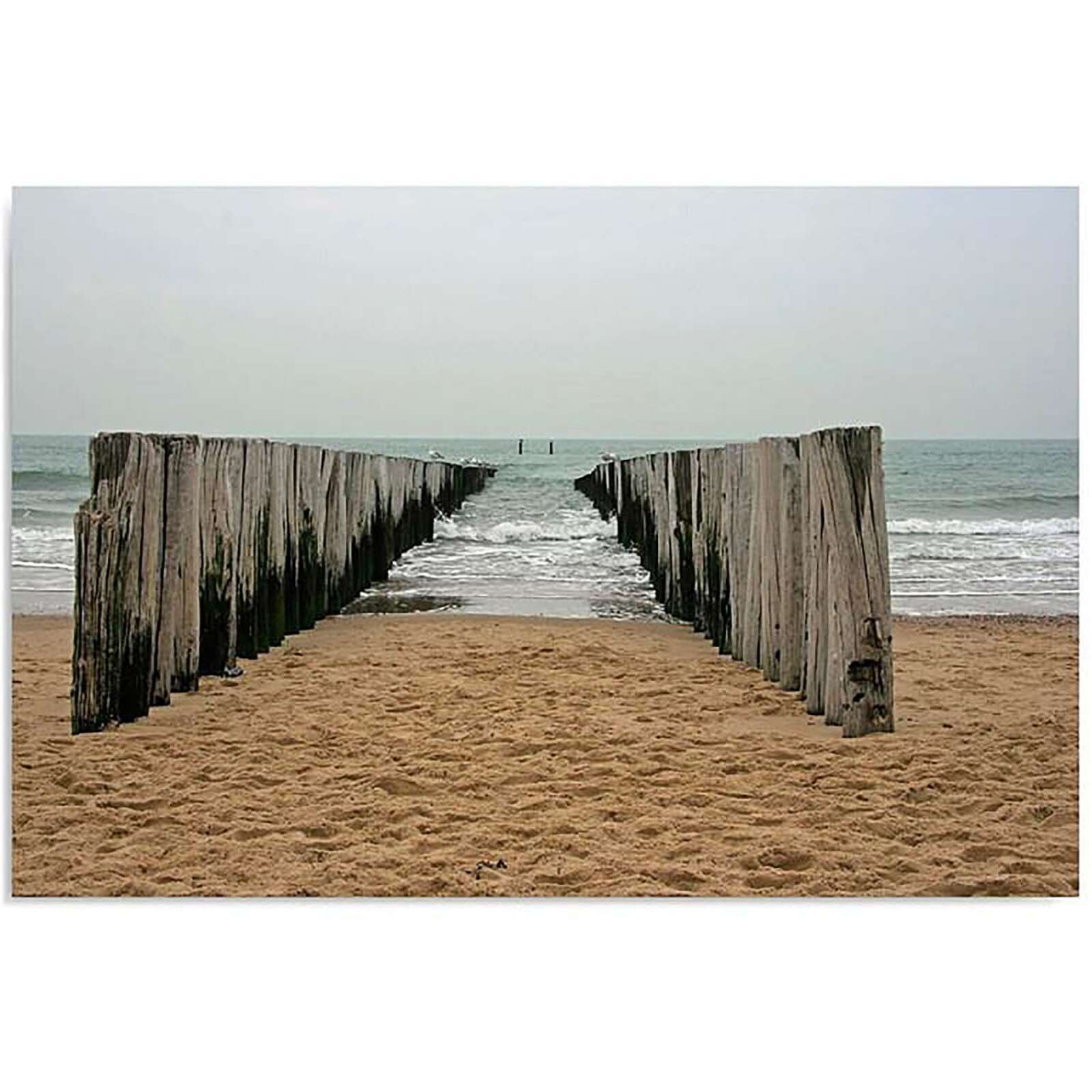 Tableau stare soutien dans le cadre de la jetée 2 - 120 x 80 cm | Leroy ...
